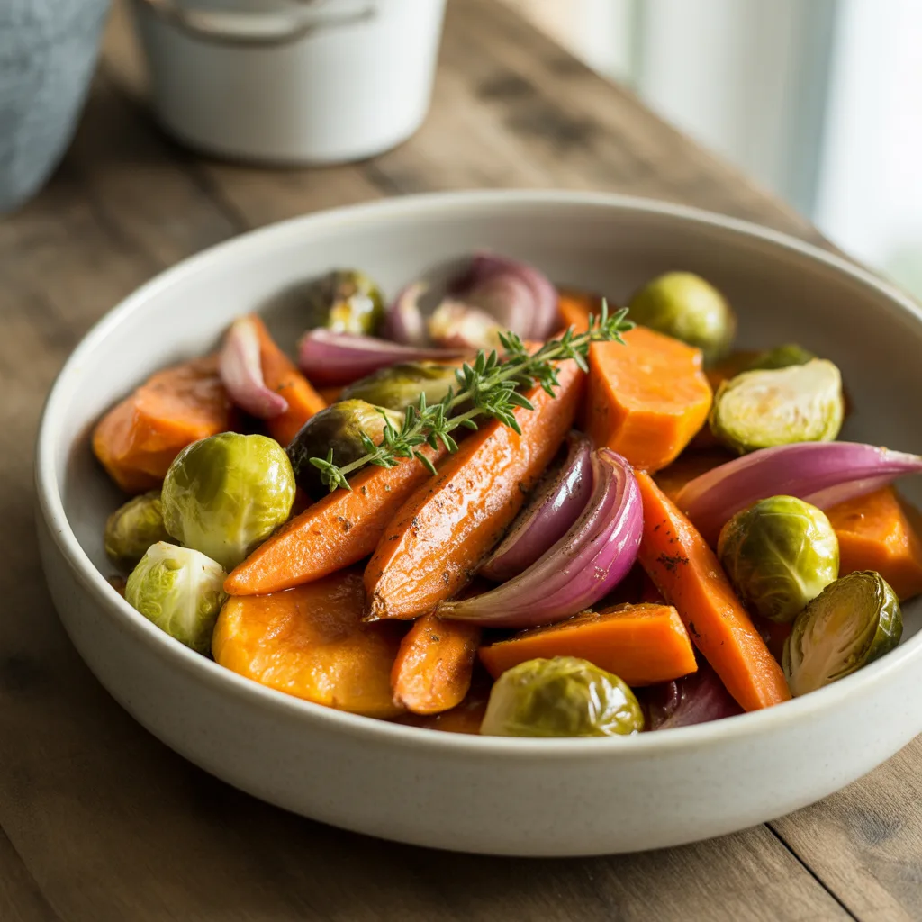 Maple Roasted Vegetables – Festive Christmas Side Dish