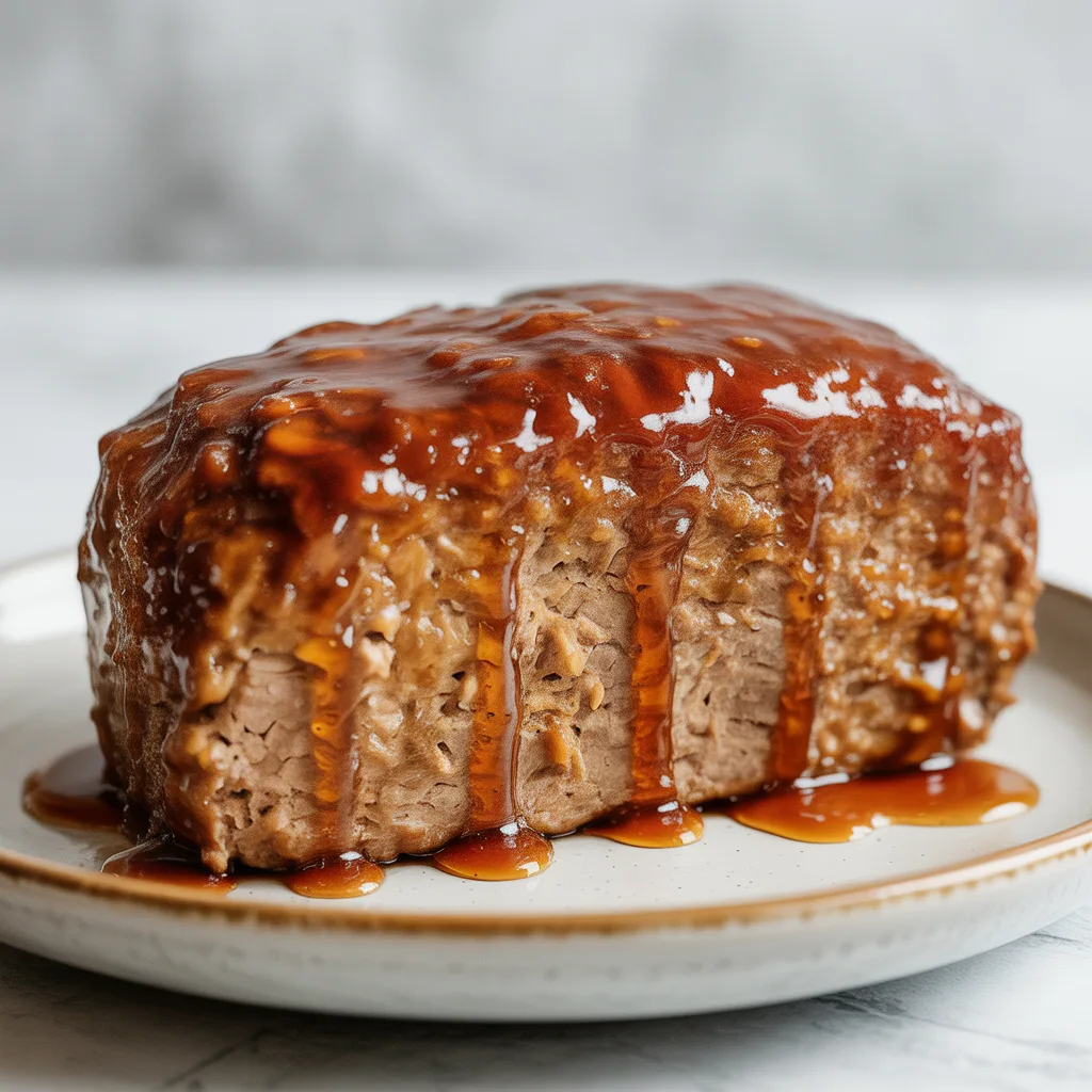 Sweet & Sticky Honey Glazed Meatloaf Everyone Loves